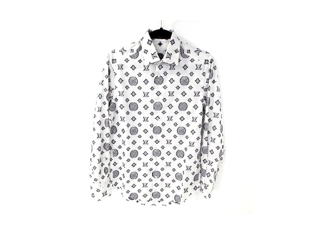 Louis Vuitton x Christopher Nemeth Rope Pattern Monogram Long Sleeve "Blanc" | SNKRDUNK