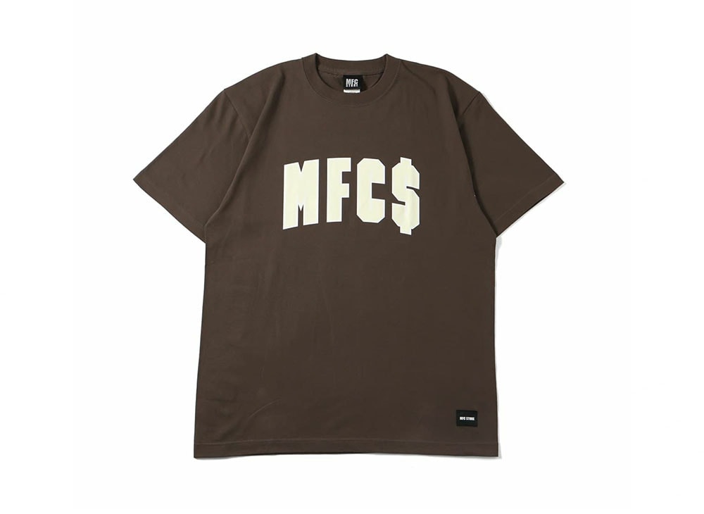 MFC STORE "MFCS" Arch Logo S/S Tee "Charcoal" | SNKRDUNK