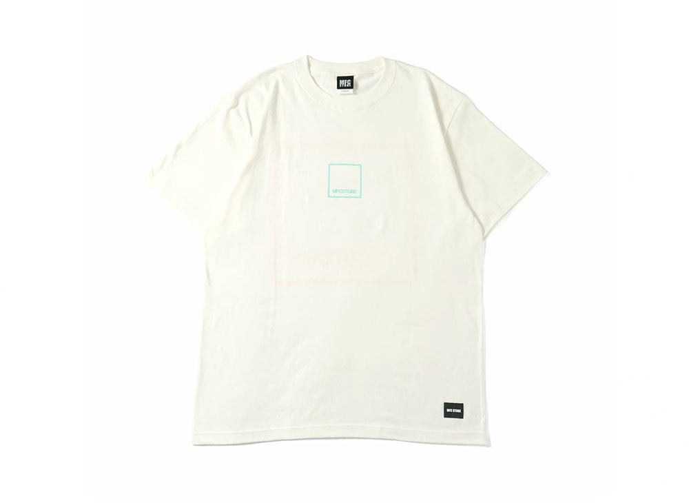 MFC STORE Square Logo S/S Tee "V.White" | SNKRDUNK