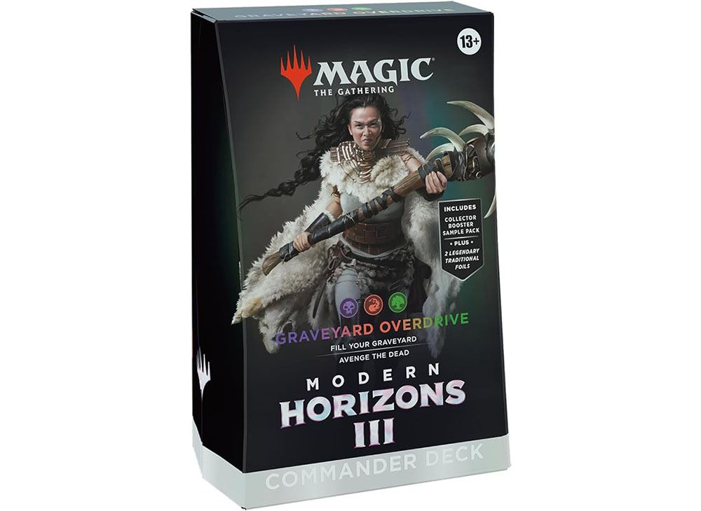 Magic: The Gathering Modern Horizons 3 Commander Deck Graveyard ...