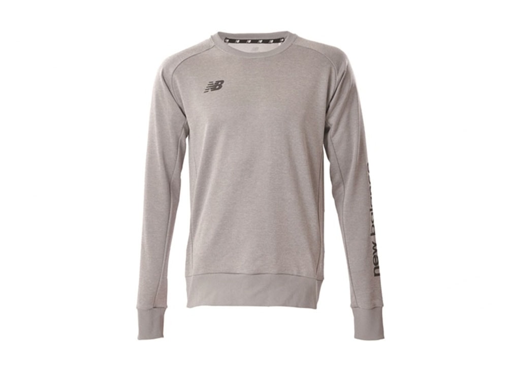 New Balance Team Sweat Crew "Gray" | SNKRDUNK