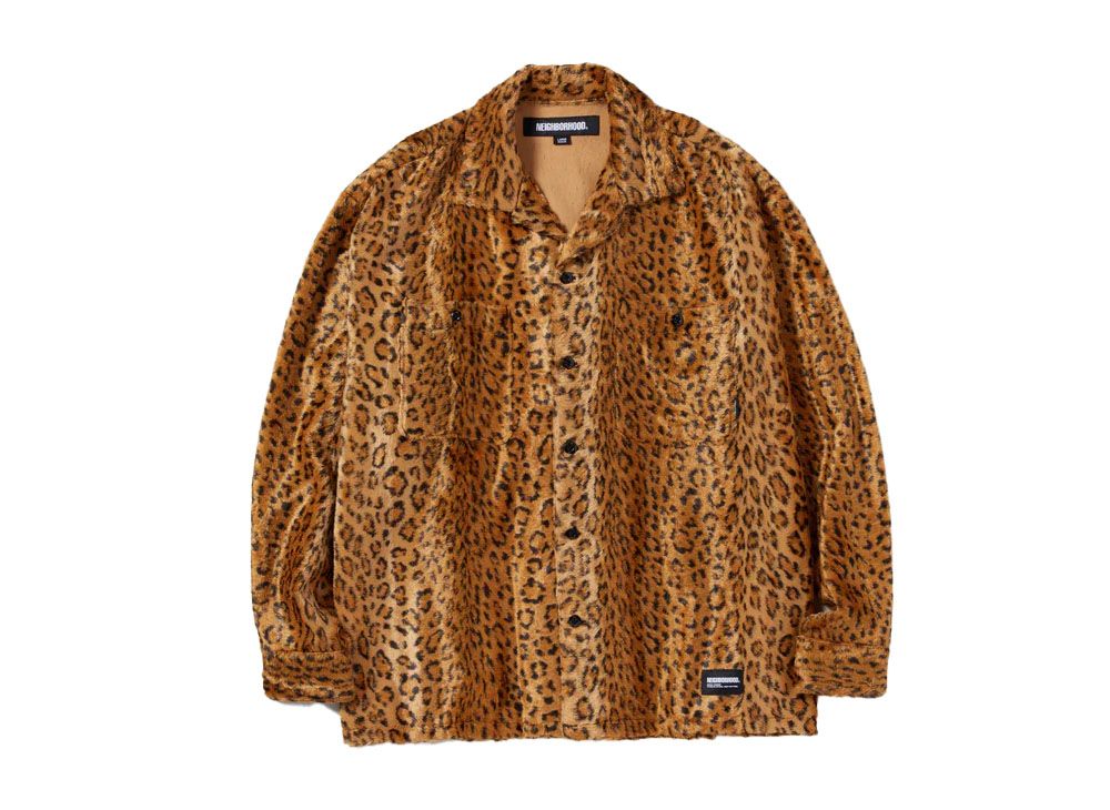 NEIGHBORHOOD Fur Shirt LS "Leopard"の新品/中古フリマ(通販)｜スニダン