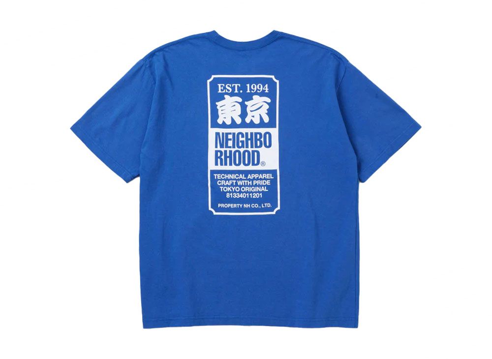 NEIGHBORHOOD 241 Spot . Tee SS-2 "Blue"の新品/中古フリマ(通販)｜スニダン