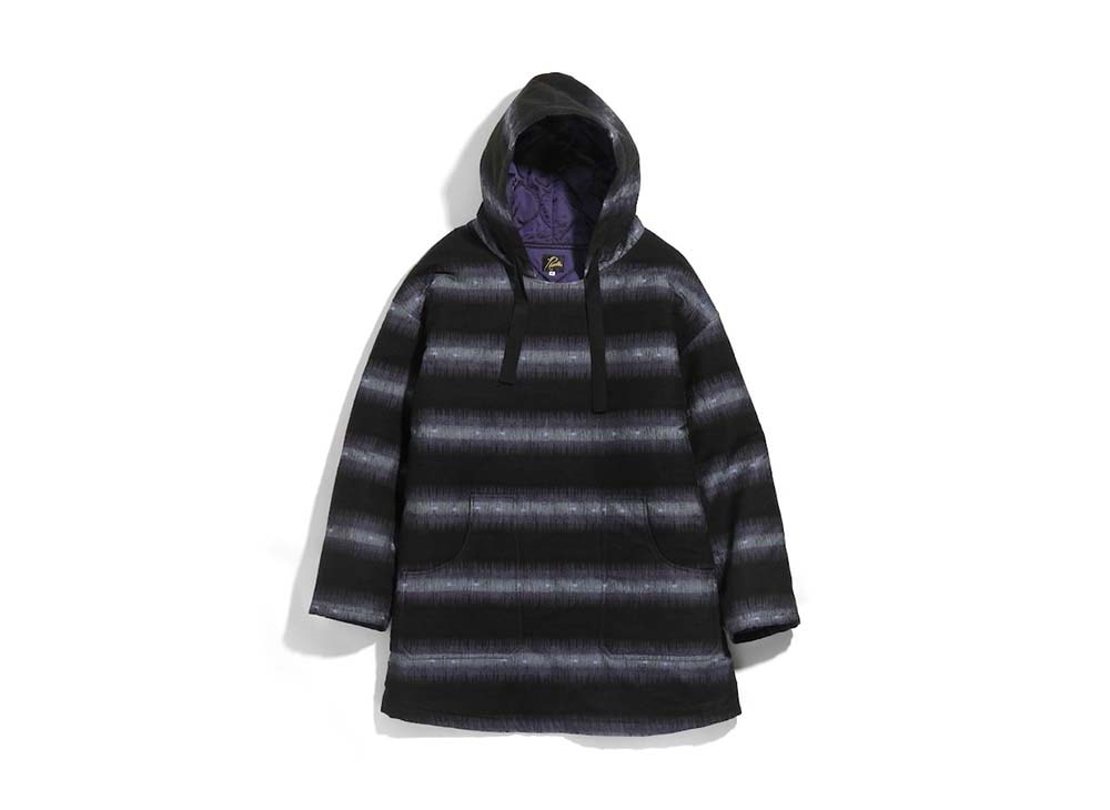 Needles PULLOVER PARKA - PE/AC/W GRADATION JQ. "Black" | SNKRDUNK