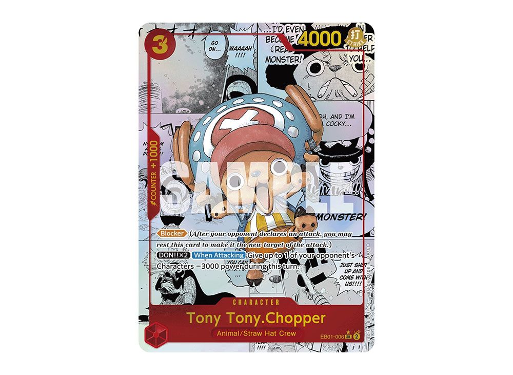 Tony Tony.Chopper SR-SP [EB01-006] [EN](Premium Booster "ONE PIECE CARD ...