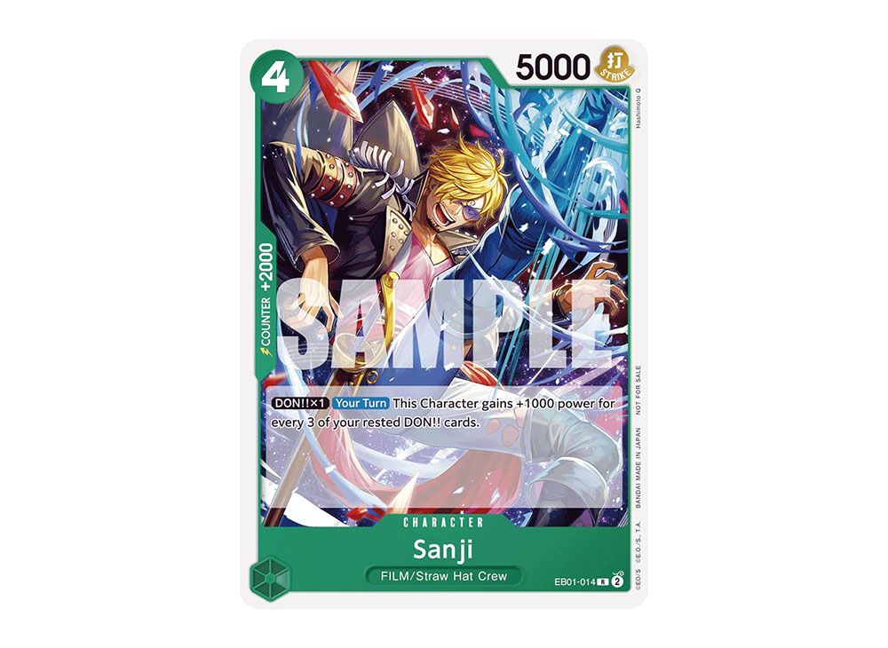Sanji R [EB01-014] [EN](Promotional Card "Tournament Pack 2025 Vol.1") | SNKRDUNK