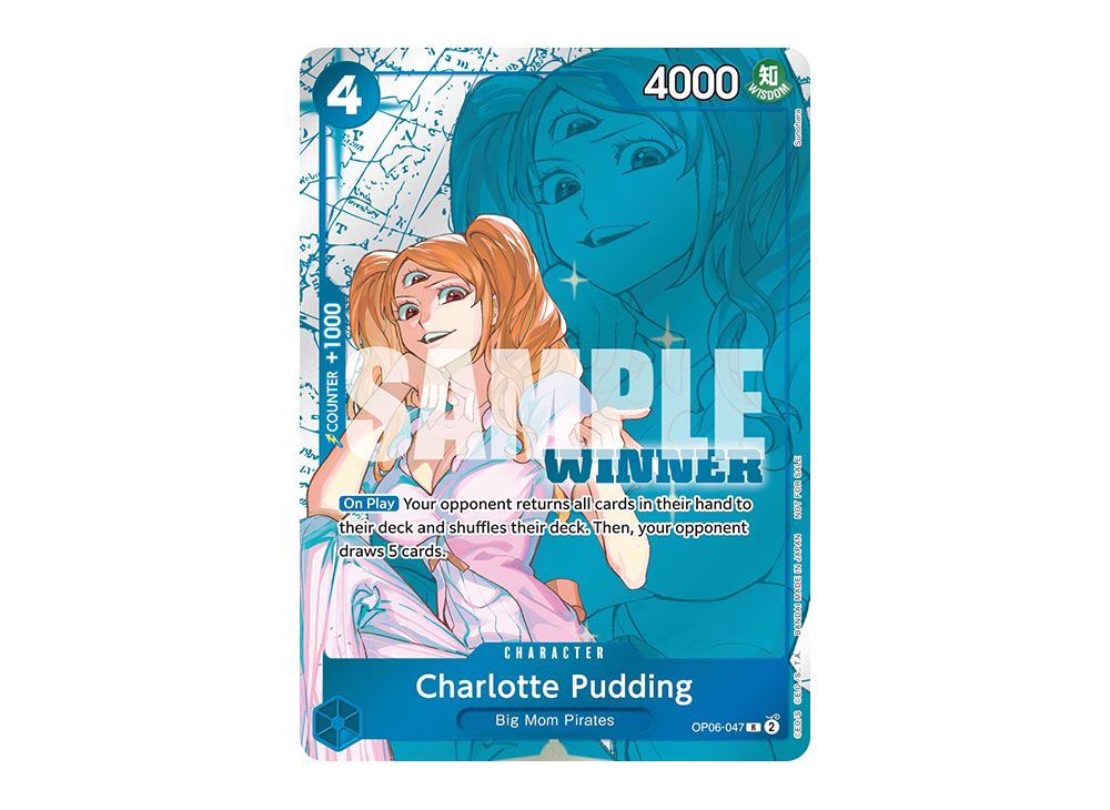 Charlotte Pudding R [OP06-047] [EN](Promotional Card "Tournament Pack 2025 Vol.1 -Winner ...