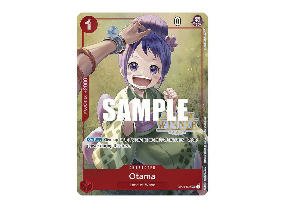 Otama UC [OP01-006] [EN](Promotional Card "Online Regional 2023 ...