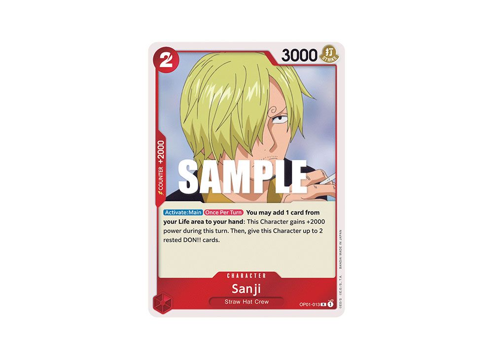 サンジ R [OP01-013]【英語版】(ブースターパック「ロマンスドーン」)の新品/中古フリマ(通販)｜スニダン