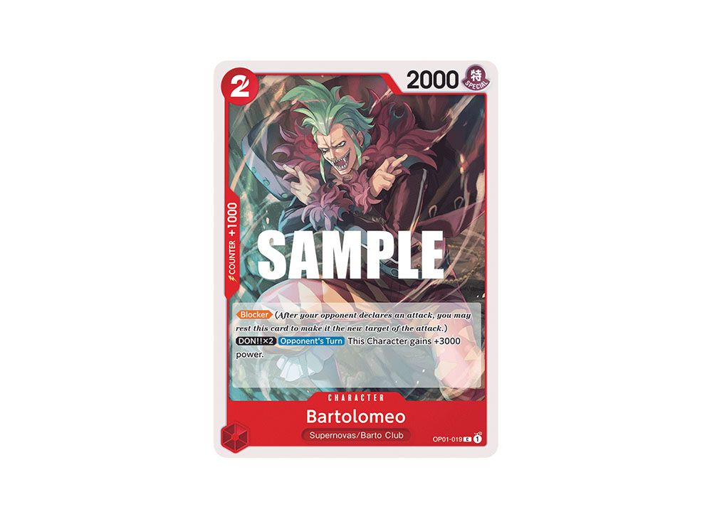 Bartolomeo C [OP01-019] [EN](Booster Pack "ROMANCE DAWN") | SNKRDUNK
