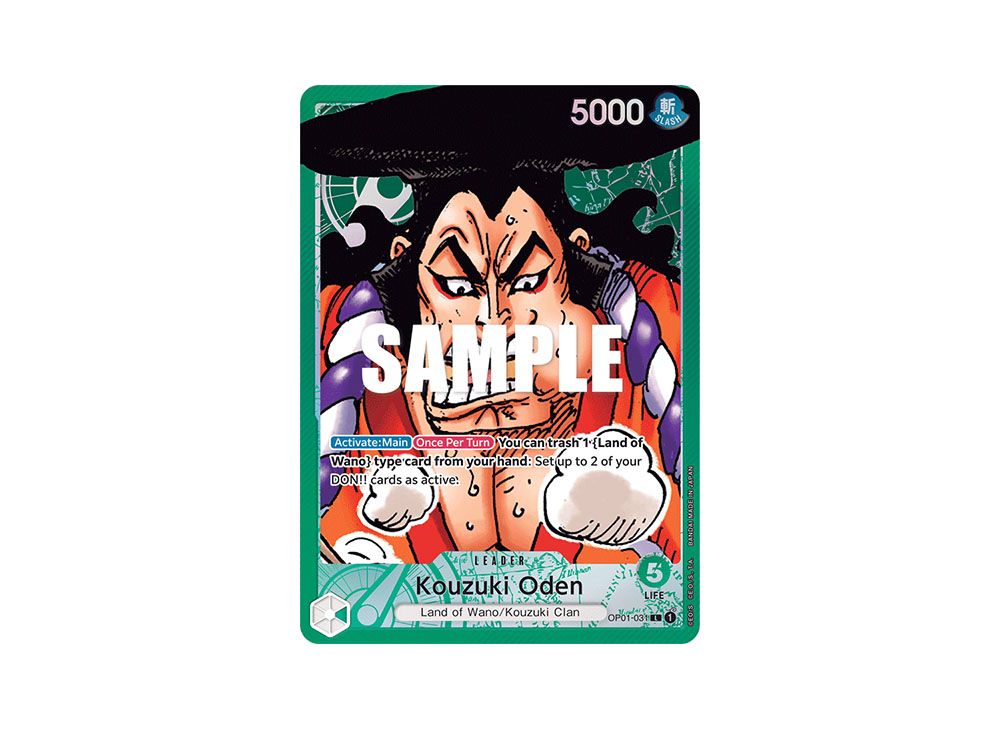 Kouzuki Oden L-P [OP01-031] [EN](Booster Pack "ROMANCE DAWN") | SNKRDUNK