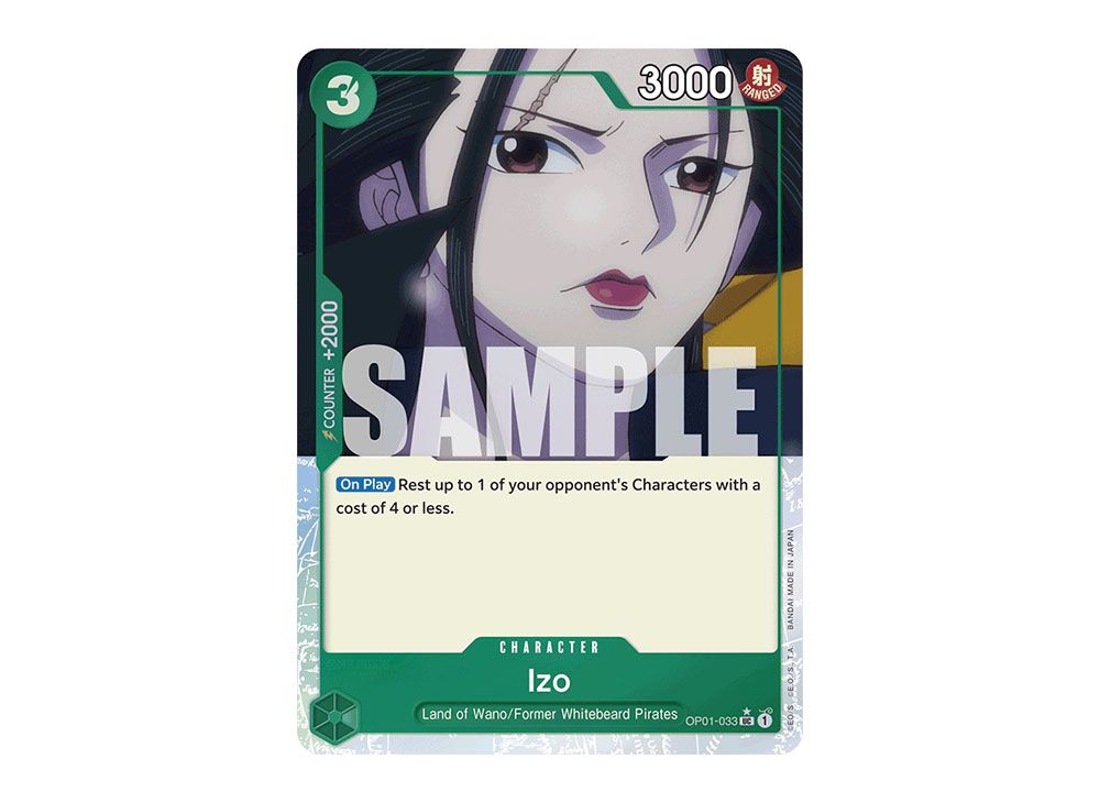 Izo UC :Full Art [OP01-033] [EN](Premium Booster "ONE PIECE CARD THE BEST") | SNKRDUNK