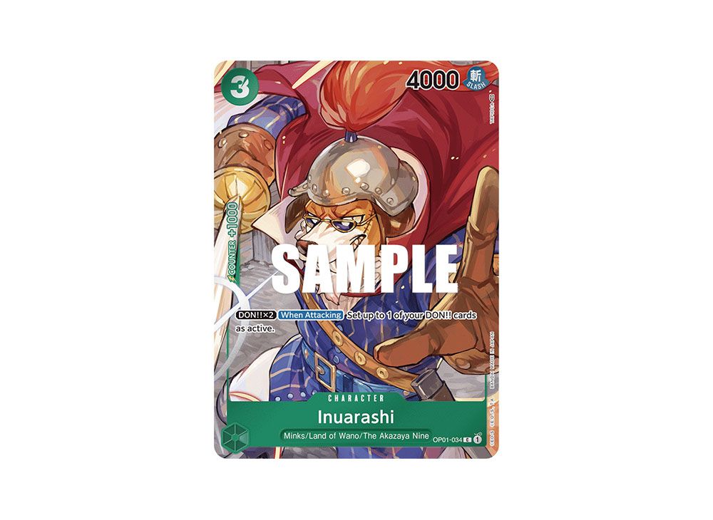 Inuarashi C-P [OP01-034] [EN](Booster Pack "ROMANCE DAWN") | SNKRDUNK