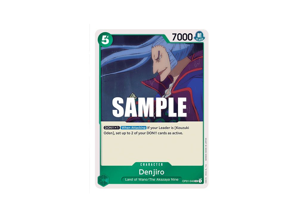 Denjiro R [OP01-046] [EN](Booster Pack "ROMANCE DAWN") | SNKRDUNK