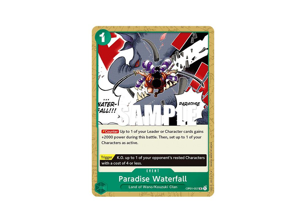 Paradise Waterfall UC [OP01-057] [EN](Booster Pack "ROMANCE DAWN") | SNKRDUNK