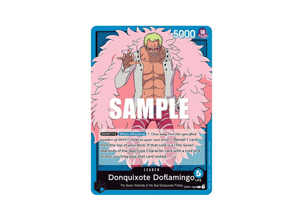 Donquixote Doflamingo L [OP01-060] [EN](Booster Pack "ROMANCE DAWN") | SNKRDUNK