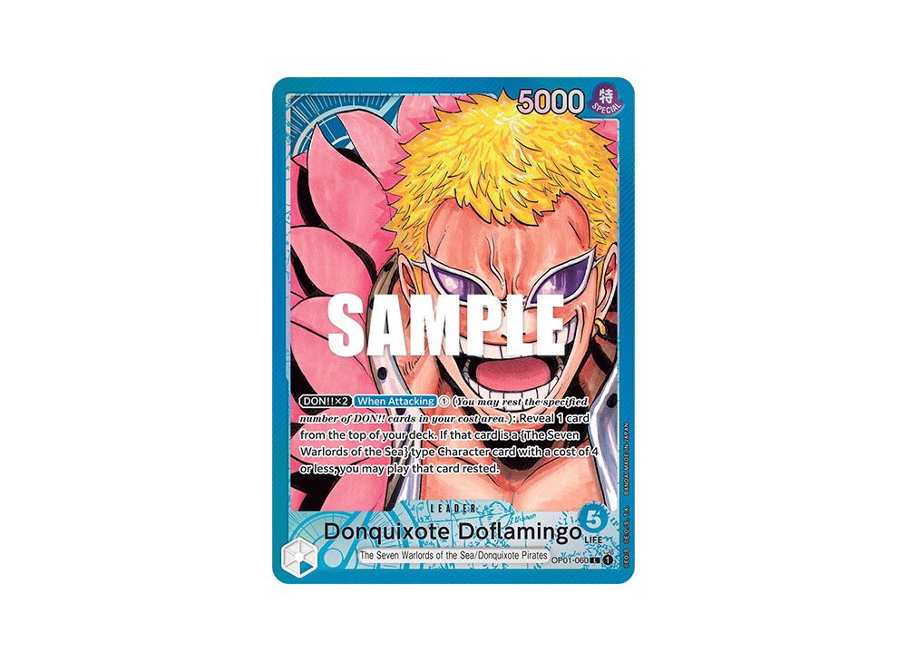 Donquixote Doflamingo L-P [OP01-060] [EN](Booster Pack "ROMANCE DAWN") | SNKRDUNK