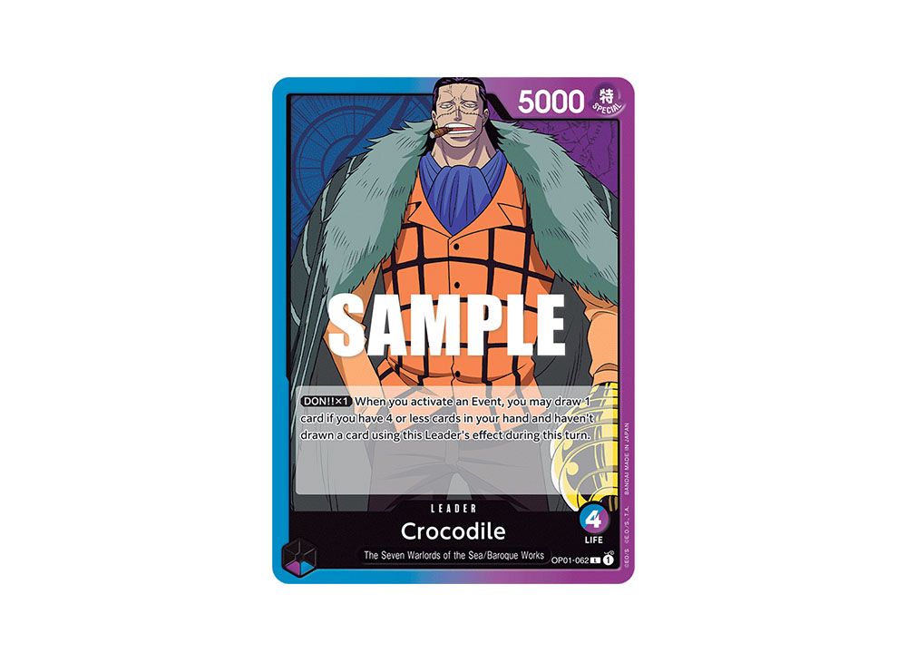Crocodile L [OP01-062] [EN](Booster Pack "ROMANCE DAWN") | SNKRDUNK