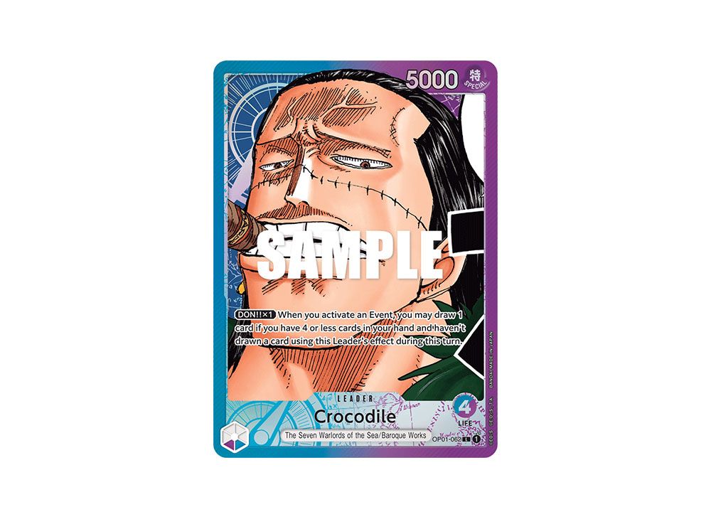 Crocodile L-P [OP01-062] [EN](Booster Pack "ROMANCE DAWN") | SNKRDUNK