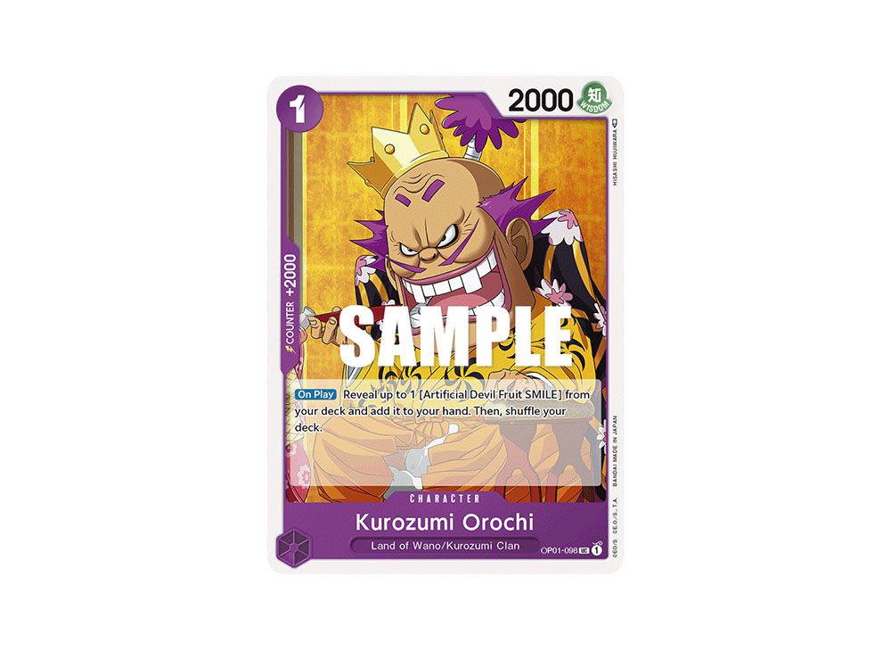Kurozumi Orochi UC [OP01-098] [EN](Booster Pack "ROMANCE DAWN") | SNKRDUNK