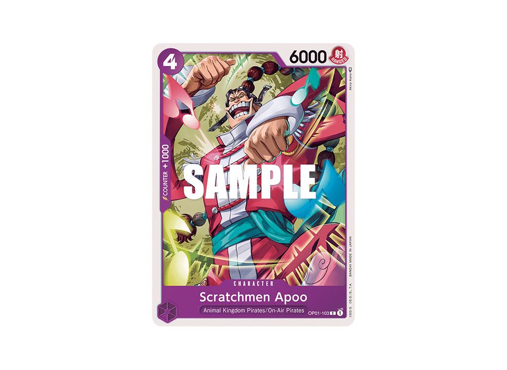 Scratchmen Apoo C [OP01-103] [EN](Booster Pack "ROMANCE DAWN") | SNKRDUNK