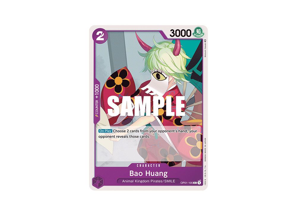 Bao Huang C [OP01-105] [EN](Booster Pack "ROMANCE DAWN") | SNKRDUNK