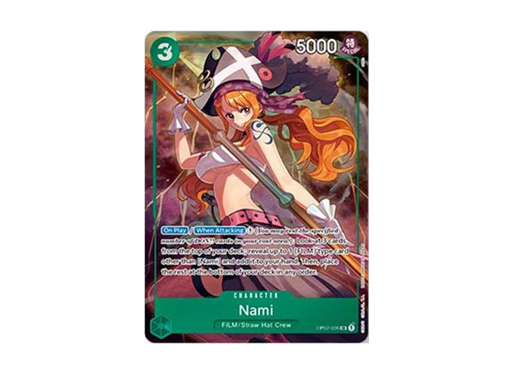 Nami SR [OP02-036] [EN](Premium Card Collection "Best Selection ...