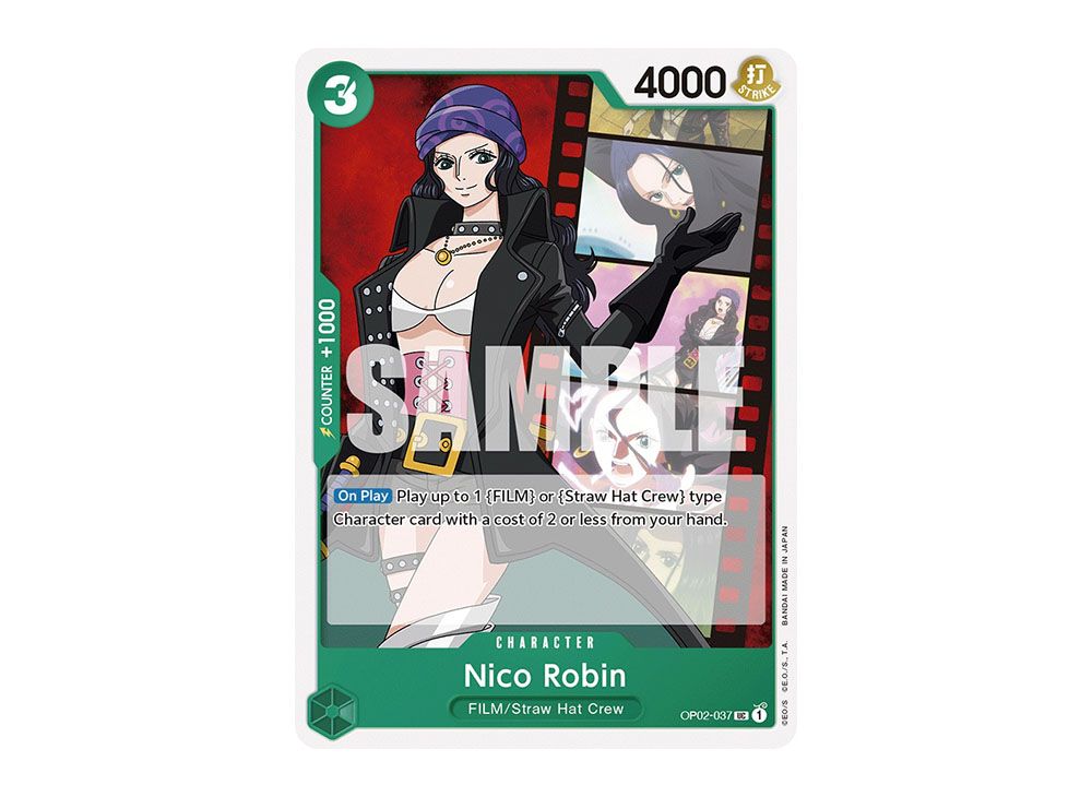 Nico Robin UC-P [OP02-037] [EN](Start Deck "Uta") | SNKRDUNK