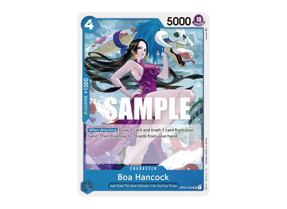 Boa Hancock UC [OP02-059] [EN](Booster Pack "Paramount War") | SNKRDUNK