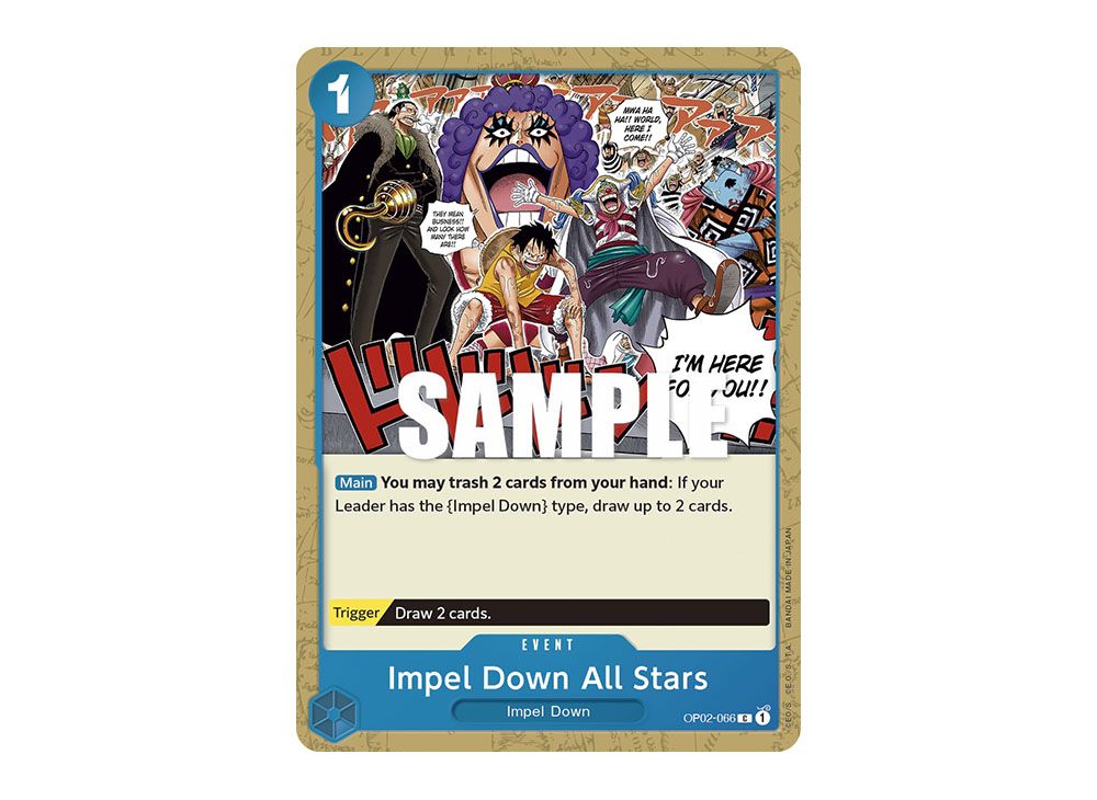 Impel Down All Stars C [OP02-066] [EN](Booster Pack "Paramount War ...