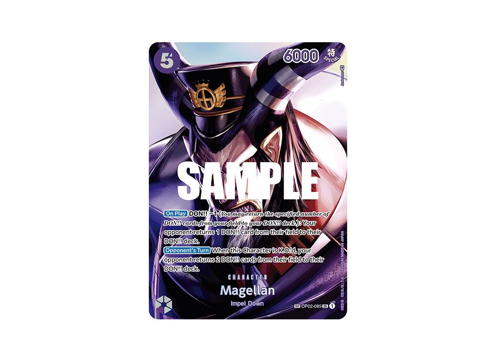 Magellan SR-SPC [OP02-085] [EN](Booster Pack "Kingdoms Of Intrigue") | SNKRDUNK
