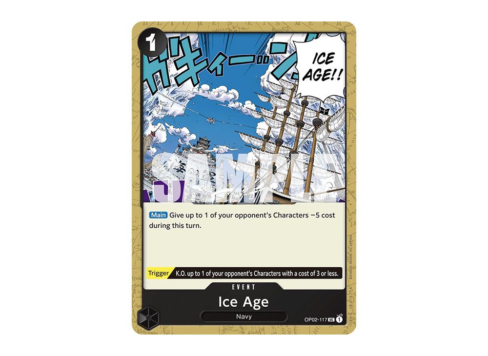 Ice Age UC [OP02-117] [EN](Start Deck "BLACK Smoker") | SNKRDUNK