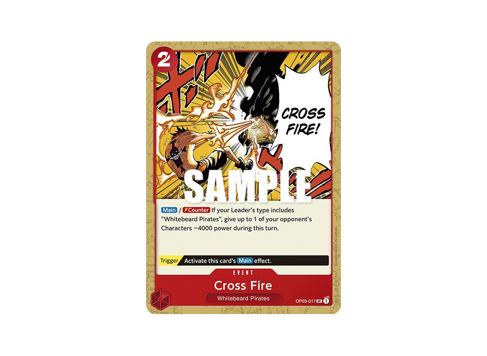 Cross Fire UC [OP03-017] [EN](Booster Pack "Pillars Of Strength ...