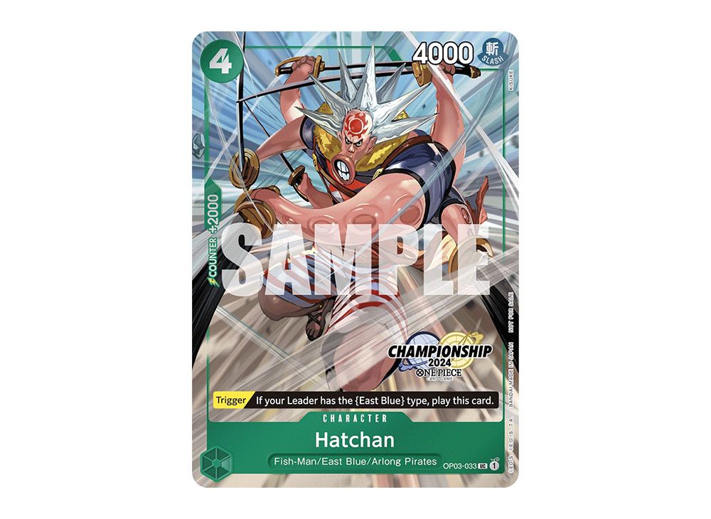 Hatchan UC [OP03-033] [EN](Promotional Card "Championship 2024 Celebration Pack") | SNKRDUNK