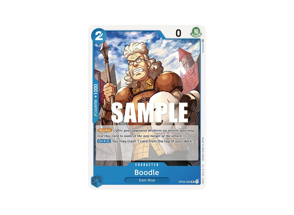 Boodle UC [OP03-050] [EN](Booster Pack "Pillars Of Strength") | SNKRDUNK