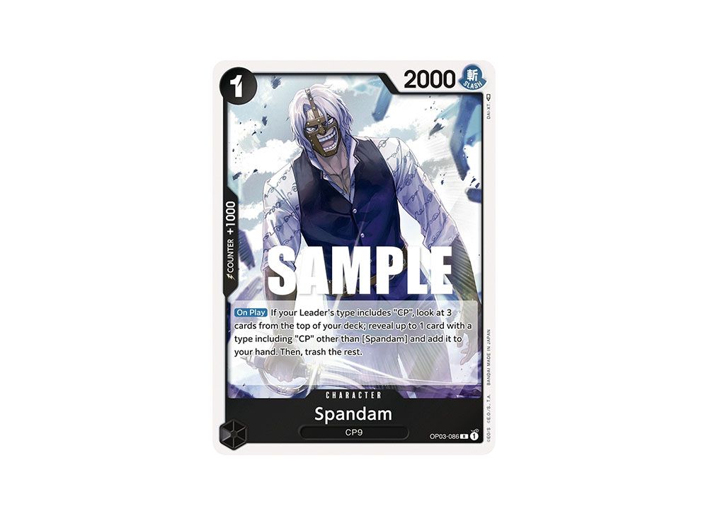 Spandam R [OP03-086] [EN](Booster Pack "Pillars Of Strength") | SNKRDUNK