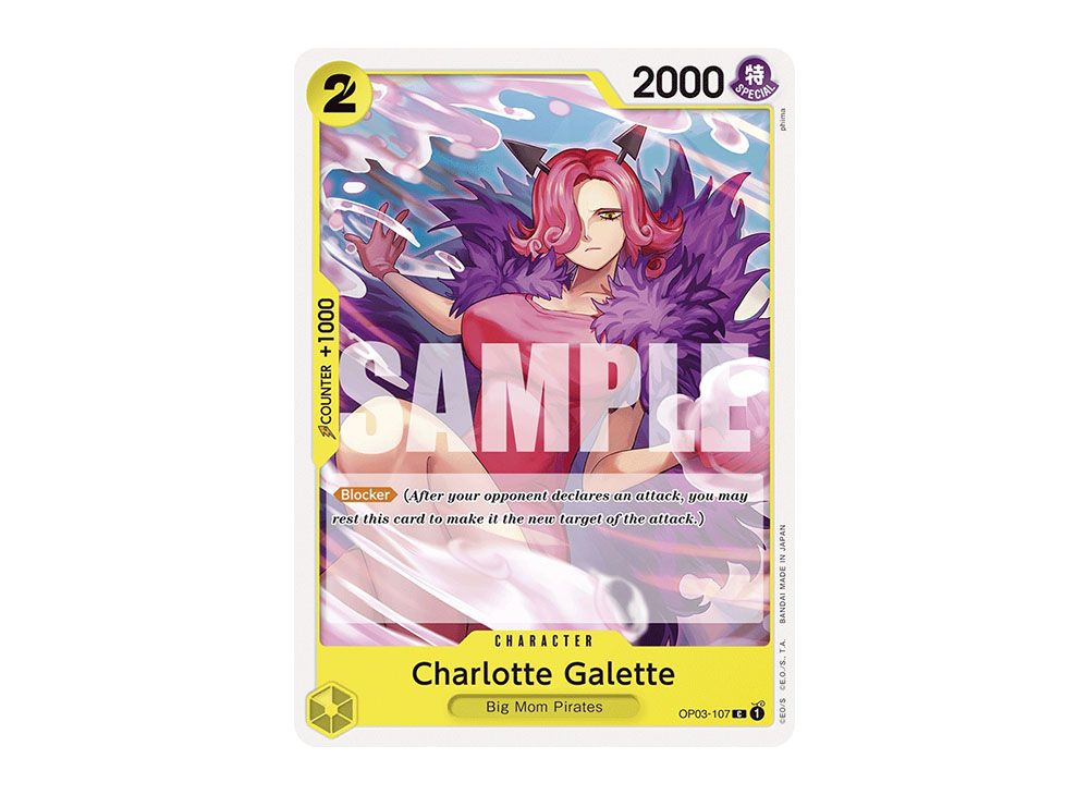 Charlotte Galette C [OP03-107] [EN](Start Deck "YELLOW Charlotte ...