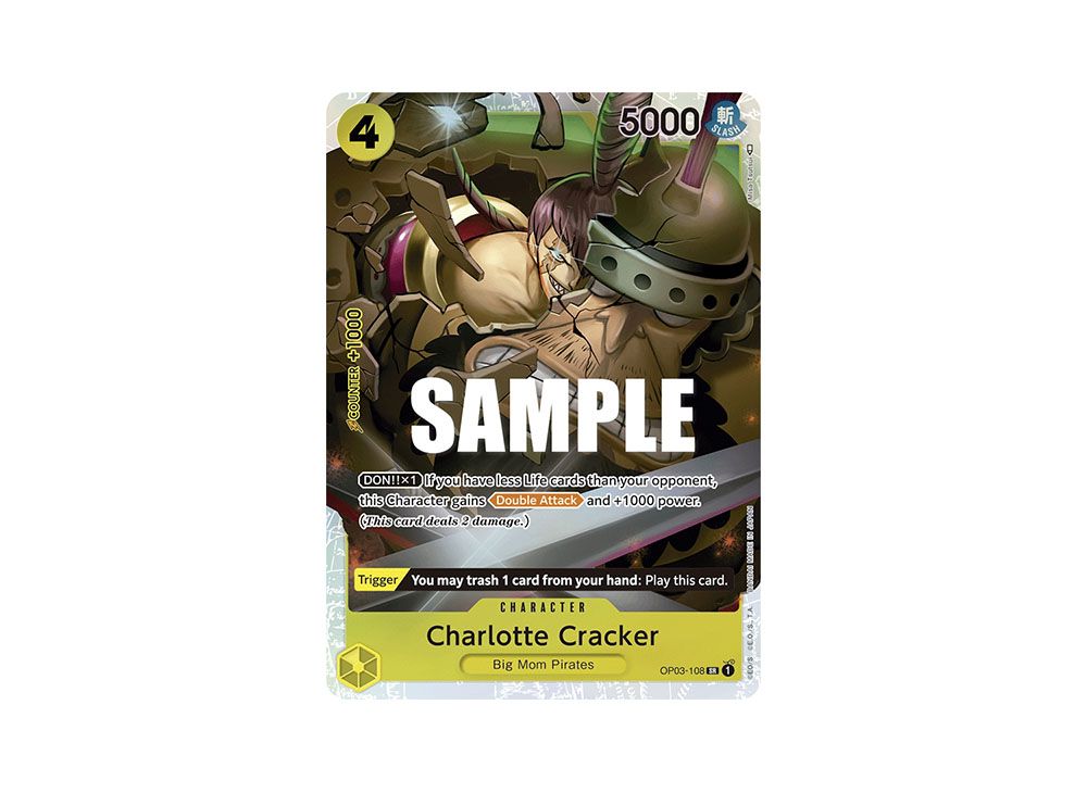 Charlotte Cracker SR [OP03-108] [EN](Booster Pack "Pillars Of Strength") | SNKRDUNK