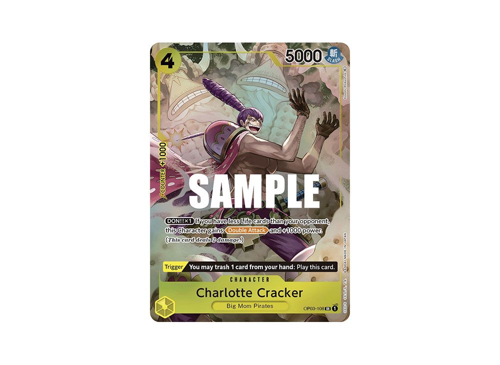 Charlotte Cracker SR-P [OP03-108] [EN](Booster Pack "Pillars Of Strength") | SNKRDUNK