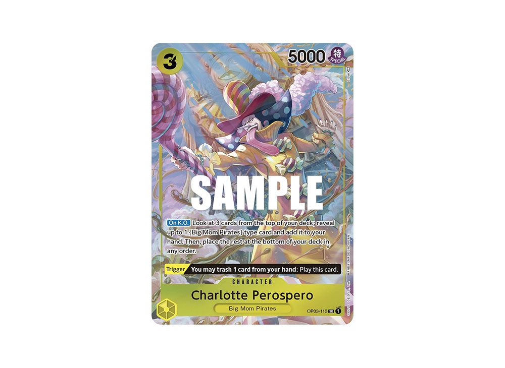 Charlotte Perospero SR-P [OP03-113] [EN](Booster Pack "Pillars Of ...