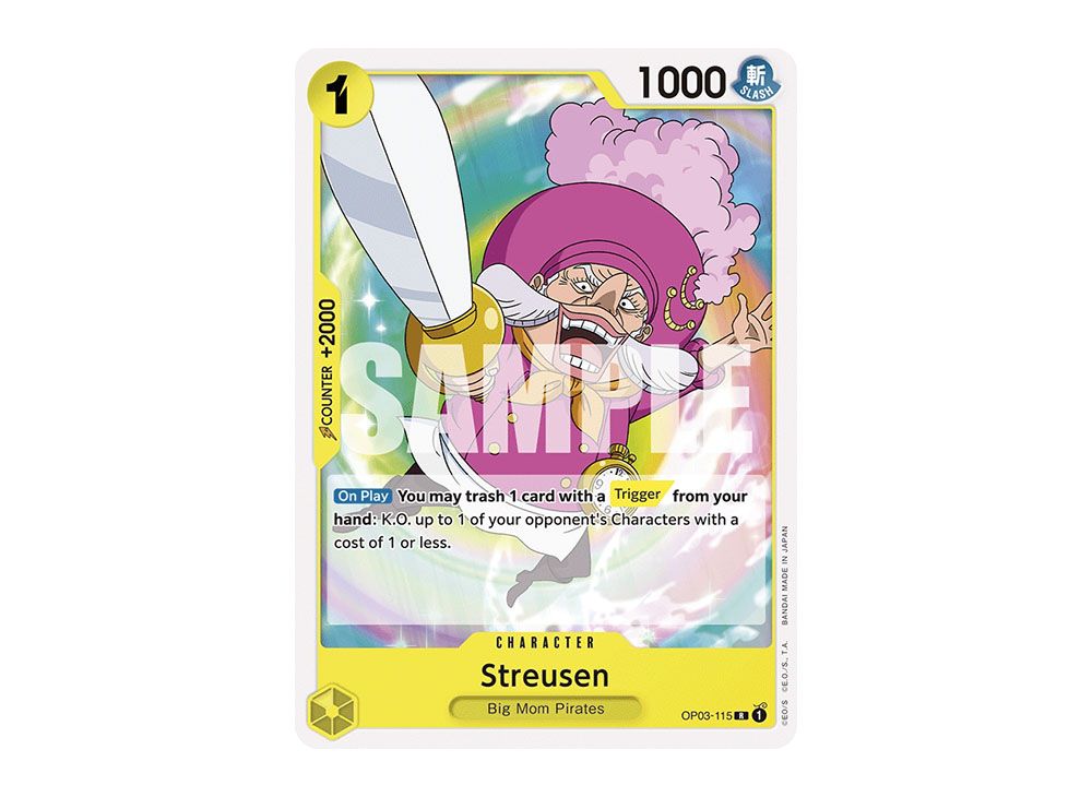 Streusen R [OP03-115] [EN](Start Deck "YELLOW Charlotte Katakuri ...