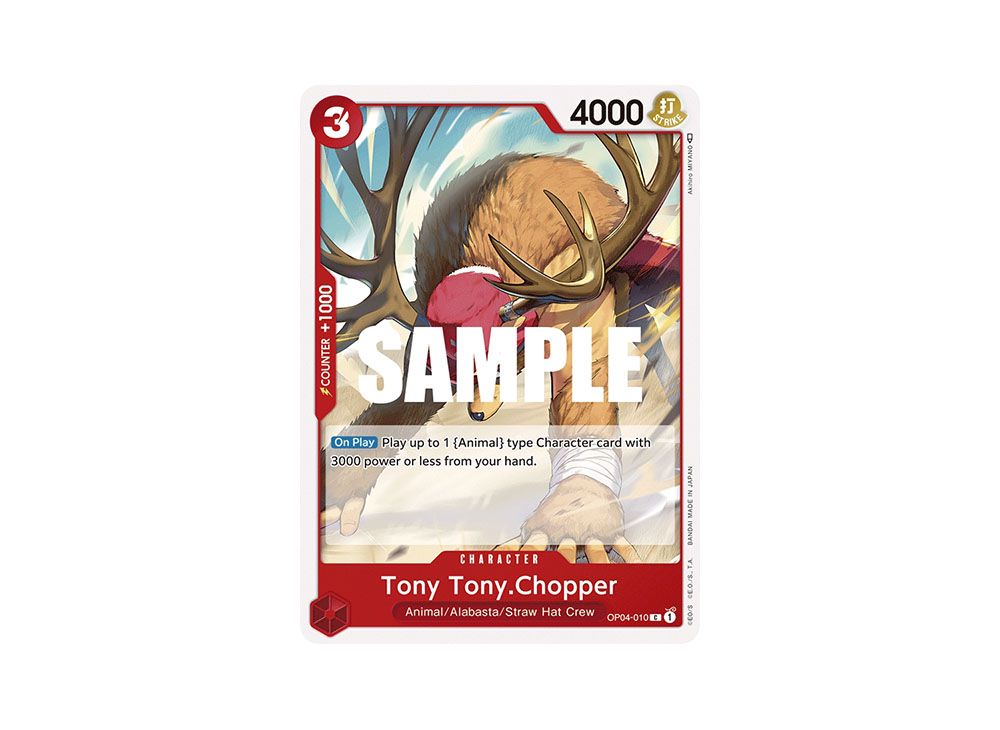 Tony Tony.Chopper C [OP04-010] [EN](Booster Pack "Kingdoms Of Intrigue") | SNKRDUNK