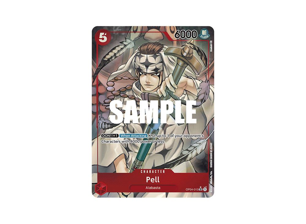 Pell SR-P [OP04-013] [EN](Booster Pack "Kingdoms Of Intrigue") | SNKRDUNK
