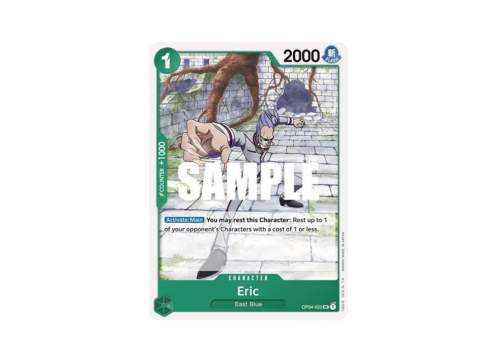 Eric UC [OP04-022] [EN](Booster Pack "Kingdoms Of Intrigue") | SNKRDUNK