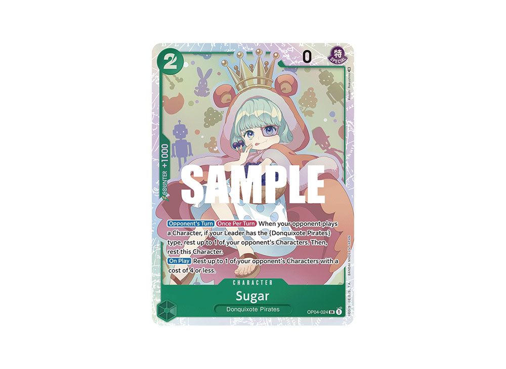 Sugar SR [OP04-024] [EN](Booster Pack "Kingdoms Of Intrigue") | SNKRDUNK