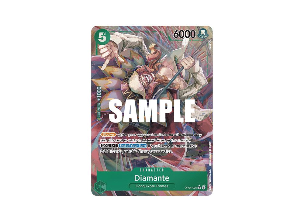 Diamante R-P [OP04-028] [EN](Booster Pack "Kingdoms Of Intrigue") | SNKRDUNK
