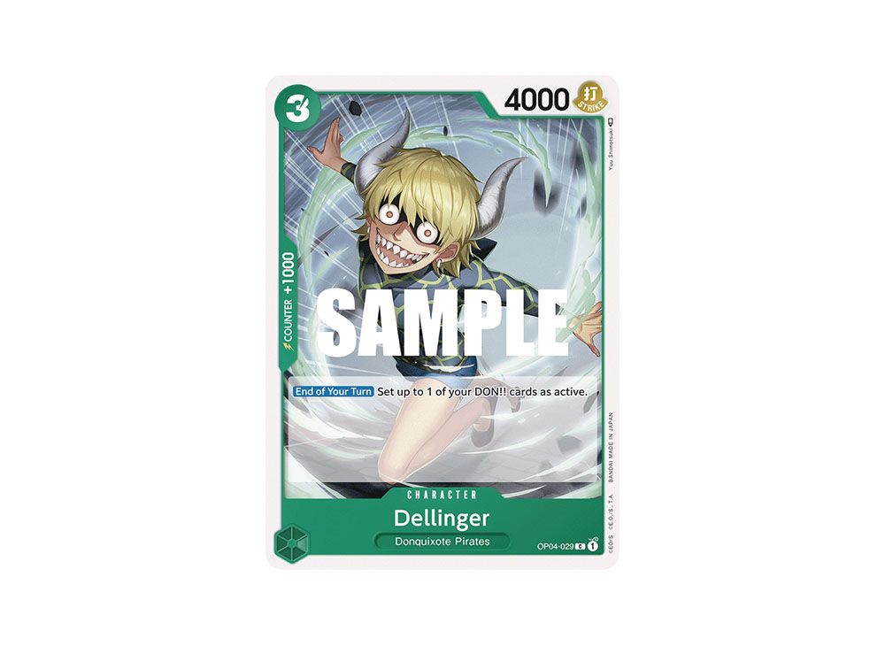 Dellinger C [OP04-029] [EN](Booster Pack "Kingdoms Of Intrigue") | SNKRDUNK