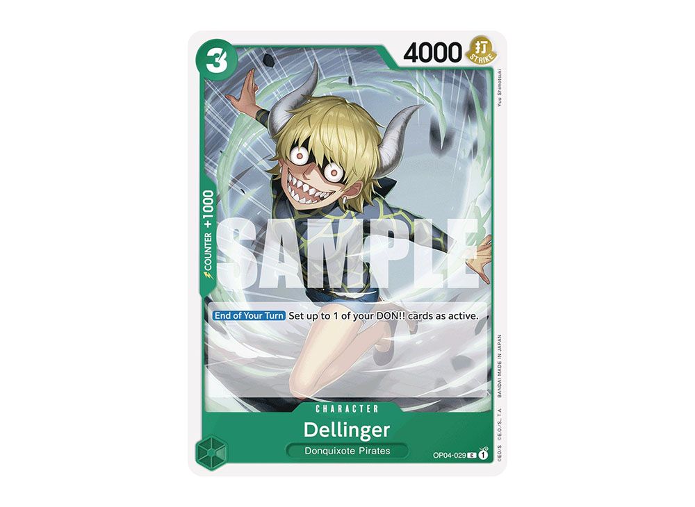 Dellinger C [OP04-029] [EN](Premium Booster "ONE PIECE CARD THE BEST") | SNKRDUNK