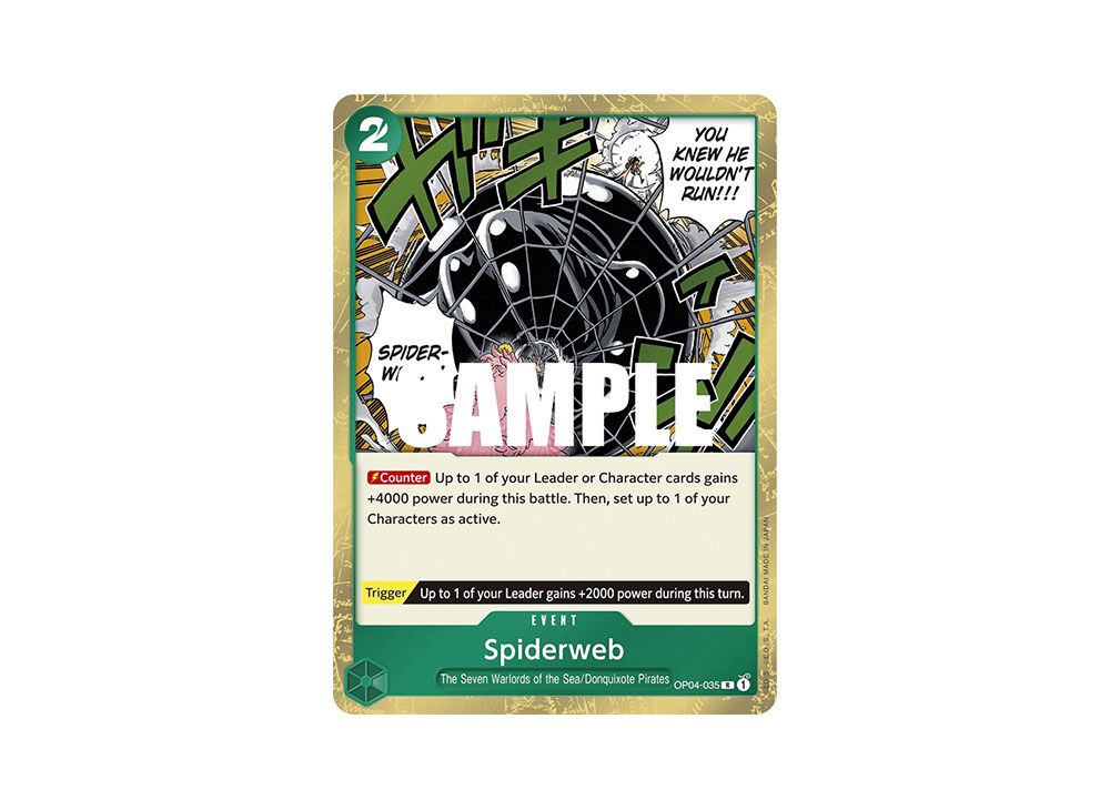 Spiderweb R [OP04-035] [EN](Booster Pack "Kingdoms Of Intrigue") | SNKRDUNK