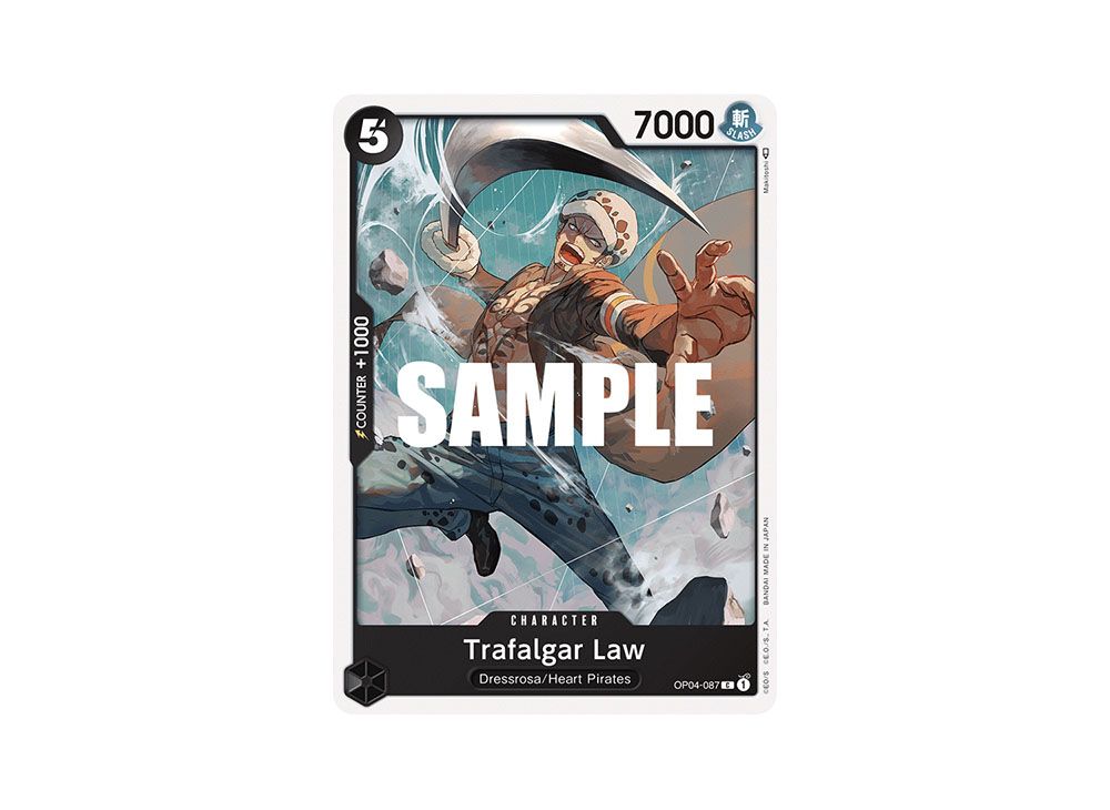 Trafalgar Law C [OP04-087] [EN](Booster Pack "Kingdoms Of Intrigue ...